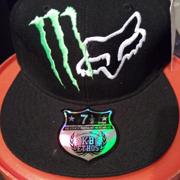 Hatco/Eb Kathos | Accessories | 2 Monster Energyfox Racing Caps | Poshmark